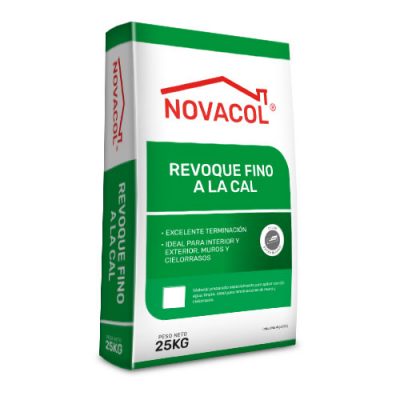 Revoque fino - Novacol | Fábrica de premezclas - Adhesivos, pastinas y ...